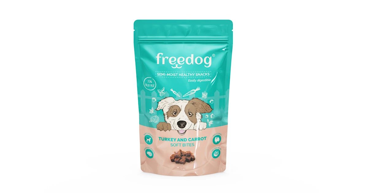 Freedog Koeramaius semi-moist 100g Kalkun/porgand | Koerland